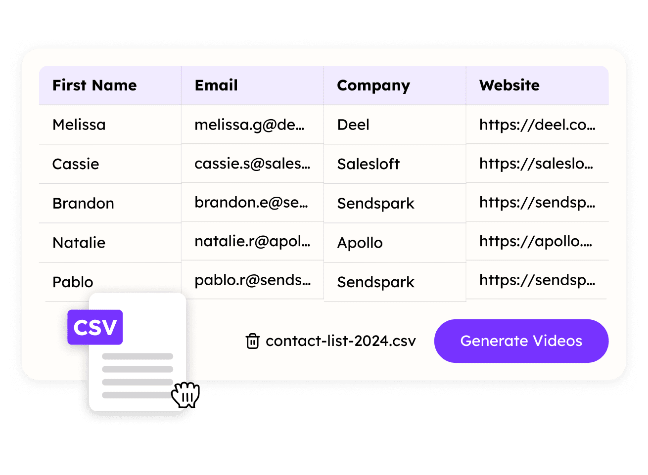 Sendspark | Record and Share Personalized Videos