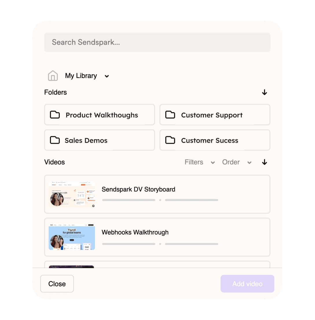Sendspark Product and Features