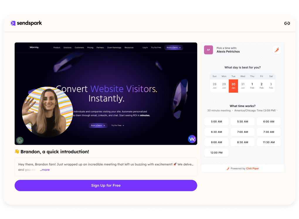 Sendspark | Record and Share Personalized Videos