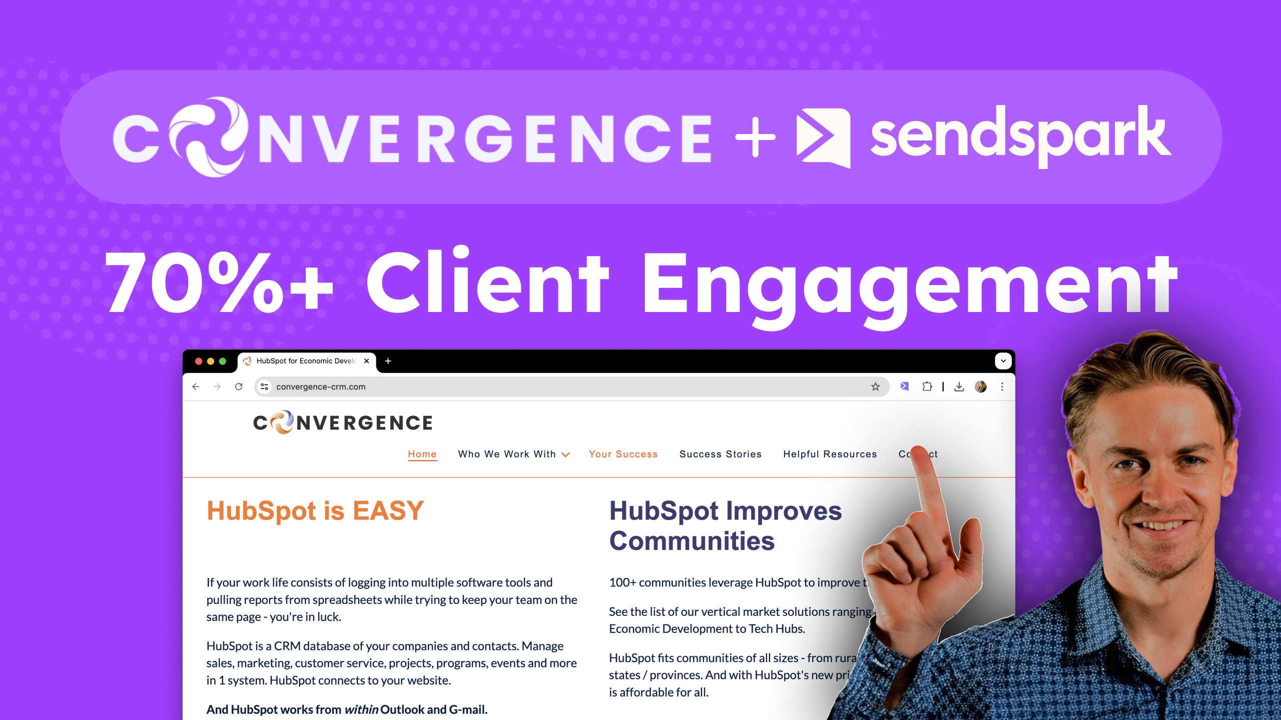 Case Study | Convergence CRM Boosts Client Engagement 70% with Video